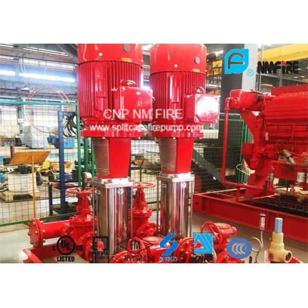 Quality Multistage Booster Fire Jockey Pump 75GPM For Firefighting , NFPA20 GB6245 Listed for sale