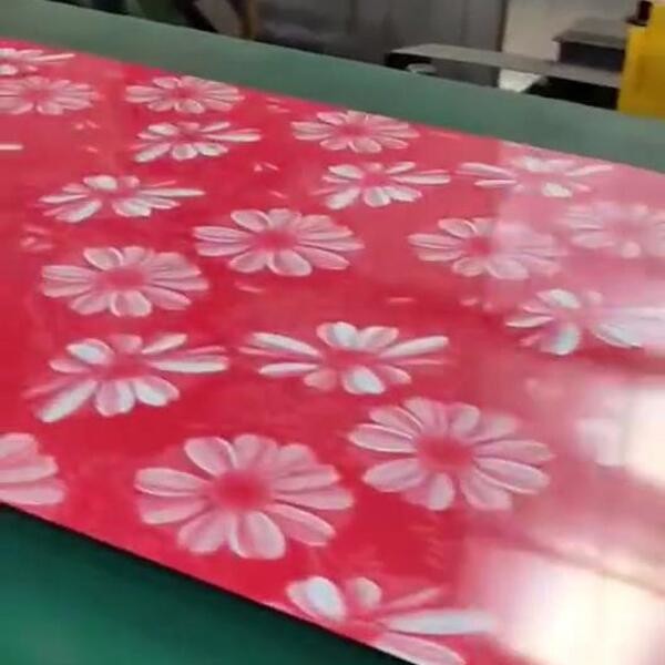 Quality Marble Pattern Color Coated Steel Coil Flower Design Printed Ppgi Coil for sale