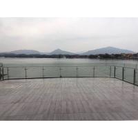 China W45mm * H121mm Frameless Glass Balustrade Stainless Steel Railing Tubes factory
