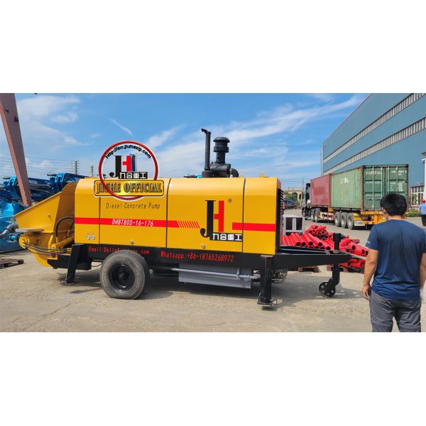 Quality JIUHE DHbts80 80m3/H Concrete Pump On Sale for sale