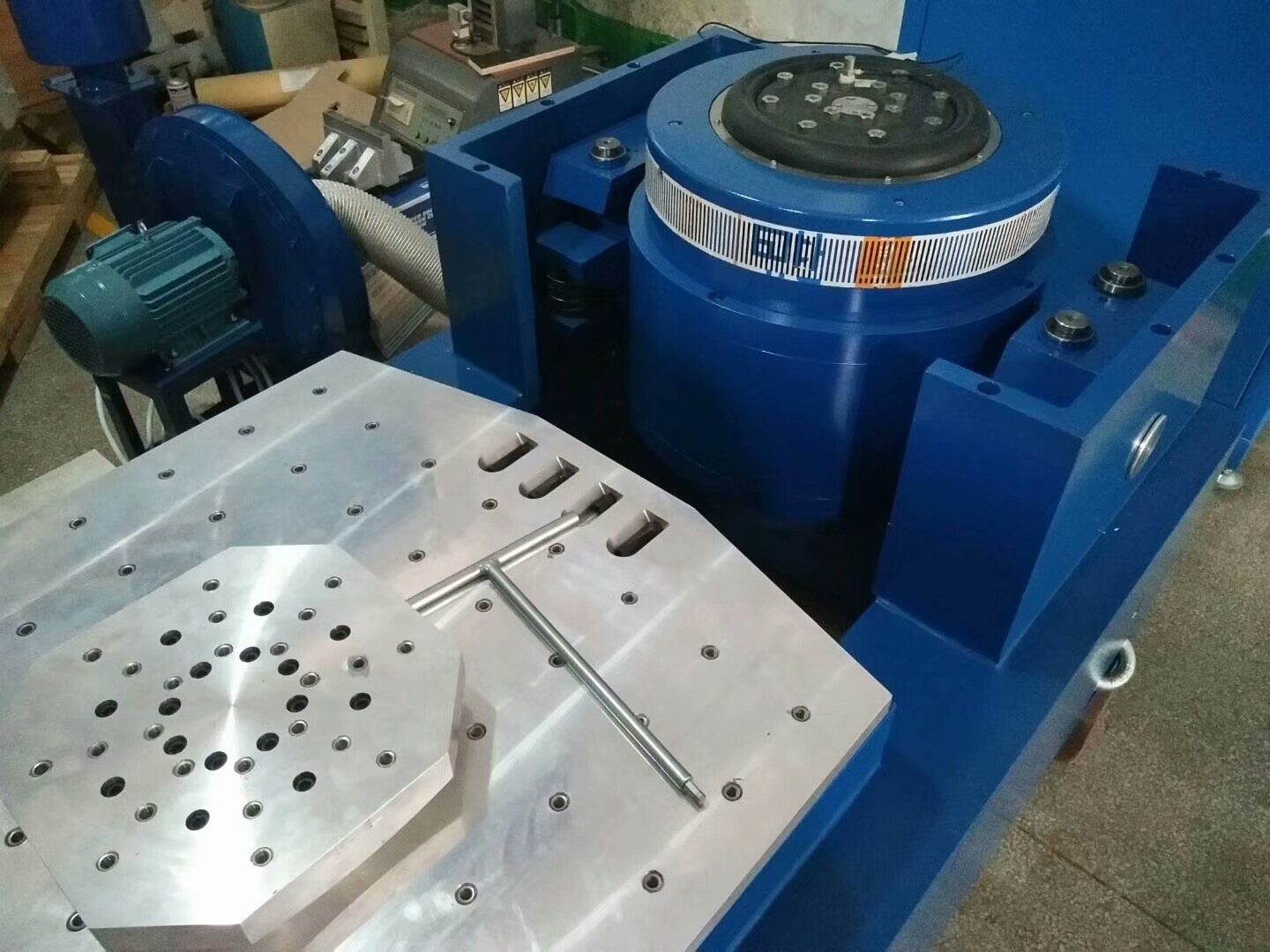 Quality 10KN Vibration Testing Device , 1.8m/S Vibration Shaker Table Systems for sale