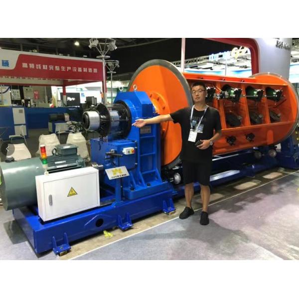 Quality Independently Motorized Driving Rigid Stranding Machine JLK400/12+18+24 Spool for sale