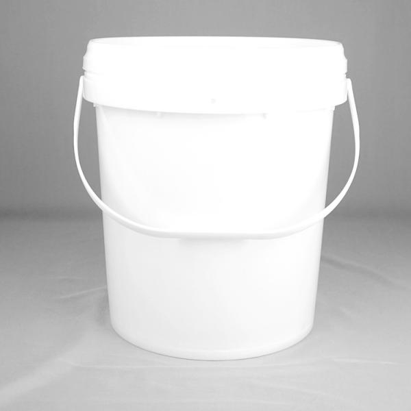 Quality 17L PP Plastic Paint Pail with Lid and 28cm Diameter for sale