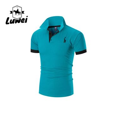 Quality Plus Size Cotton Polo T Shirts Muscle Collared Sublimation Fitted Soft Knit for sale