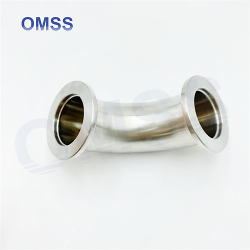 Quality 2CMP Sanitary Stainless Steel Pipe Fitting 90° Tri Clamp Hose Elbow 90 Degree for sale