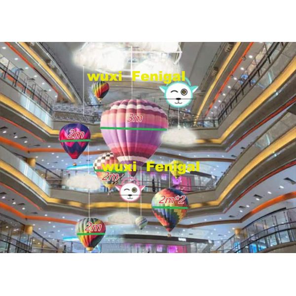 Quality 800w 3.5m Moon Balloon Light 2 Sides Printing Advertising Helium for sale