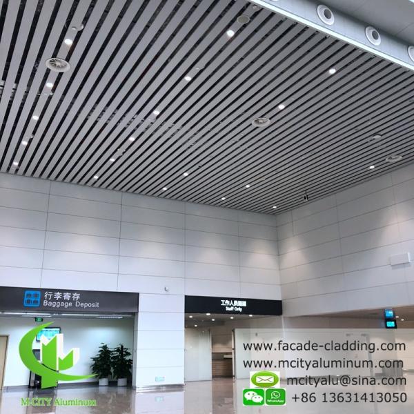 Quality Powder Coated Fireproof Aluminum Ceiling Tile and Panel with Customizable Size for Interior and Exterior Use for sale