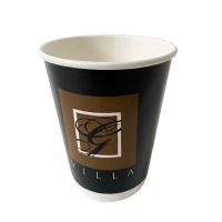 Quality 8 Oz Water Based Double Layer Paper Cup Disposable Custom Paper Coffee Cups for sale