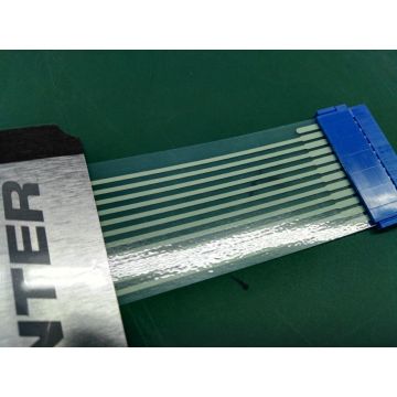 Quality Custom EBG Single Thin Film Switches With Transparent Window And LED Light for sale