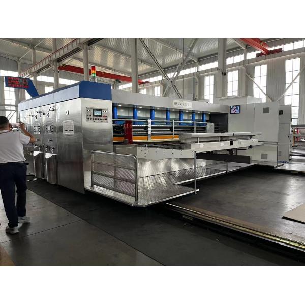 Quality Converting Box Flexo Printer Slotter Die Cutter Machine for sale