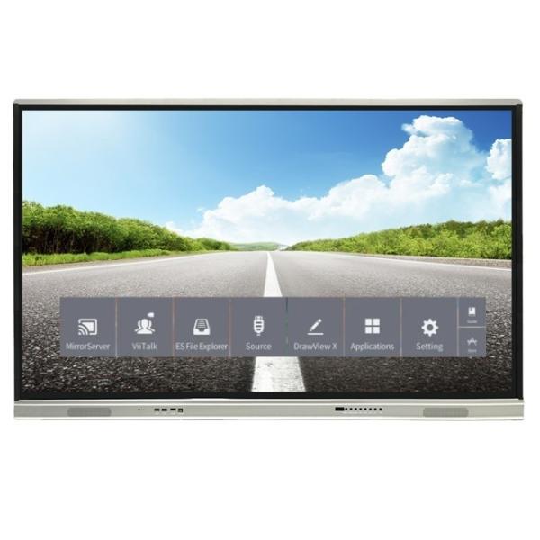 Quality 4K Resolution Interactive Flat Panel 350 Brightness High Brightness And 15W * 2 for sale