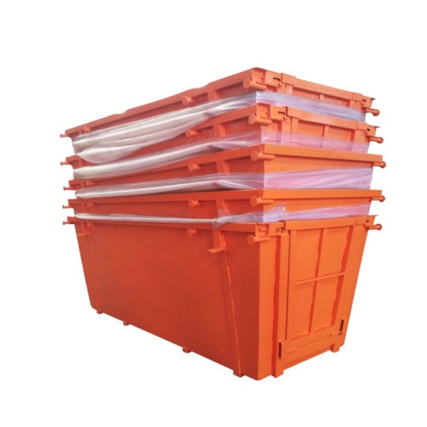 Quality Heavy Duty Outdoor Stackable Marrel Skip Bin , Large Garbage Bin Manufacturers for sale
