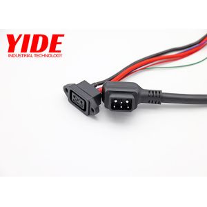Quality Durable 4PIN +2 PIN Motorcycle Electrical Connector 20A Waterproof for sale