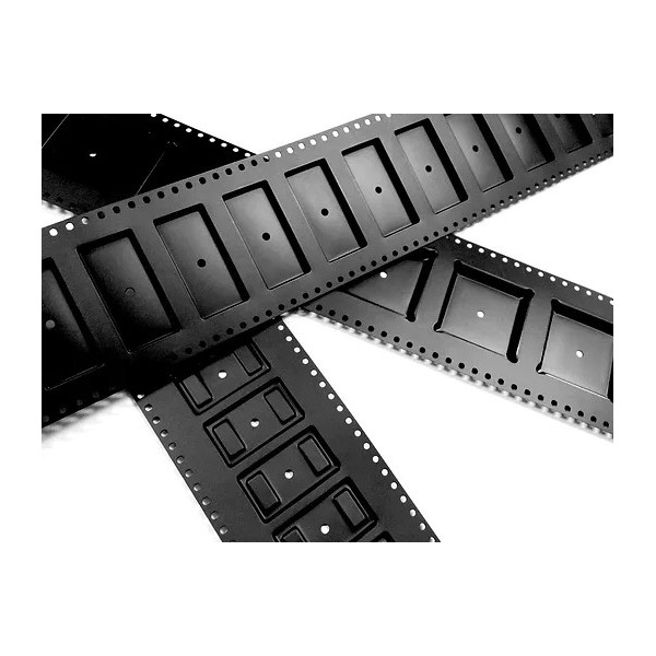 Quality ACE DELIXIN Black Smd Carrier Tape With Cover Anti Static Material for sale