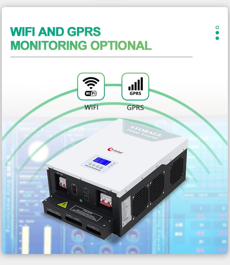8kw hybrid inverter - wifi and gprs