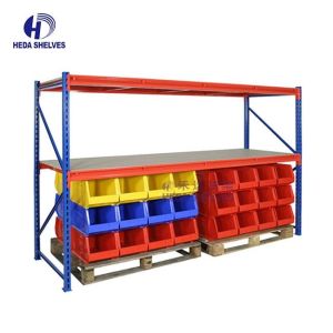 Quality 300kg Layer Heavy Duty Rack Shelves Storage Rack Light Duty Pallet Racking for sale