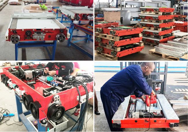 Two Way Radio Shuttle Car Shuttle Pallet Runner Rack System Car radio shuttle racking