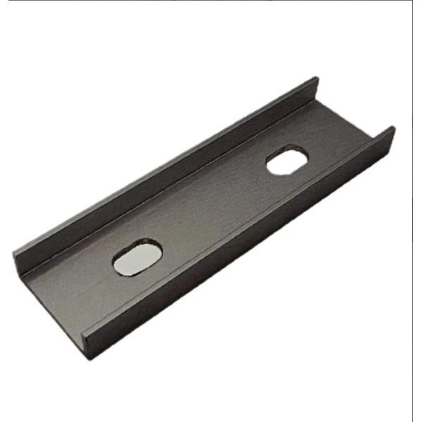 Quality Super Strong Windproof Solar Panel Mounting Aluminum Rail Solar Plate Passage for sale
