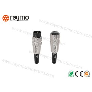 Quality Female Contacts Flexible Cable Connector M16 M12 Excellent EMI Shielding for sale