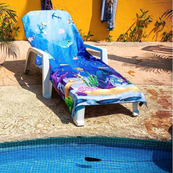Quality Soft Microfiber Suede Beach Towel For Maximum Comfort for sale
