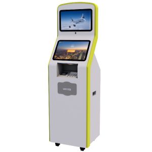 Quality Dual Screen Self Service payment Terminal kiosk with customized features for sale
