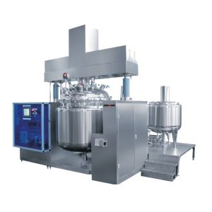 Quality Pharmaceutical Ointment Vacuum Emulsifying Mixer With Kettle Cover for sale
