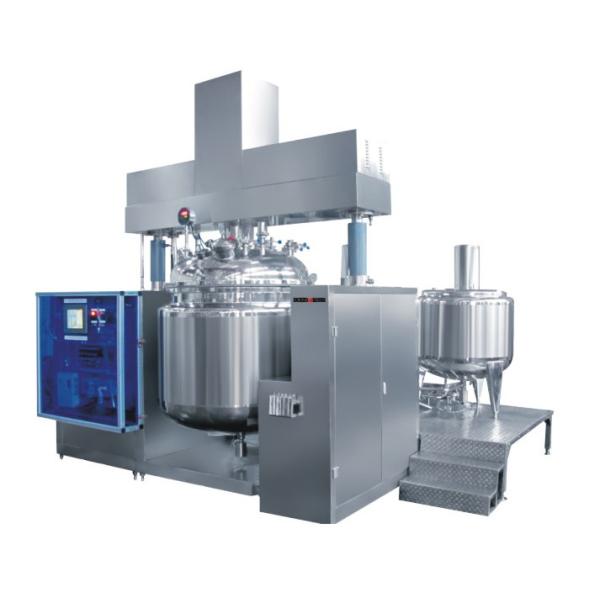 Quality Pharmaceutical Ointment Vacuum Emulsifying Mixer With Kettle Cover for sale