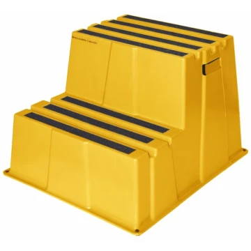 2 Steps Plastic Step Stool with 500lb. Loading Capacity (44ZJ61)