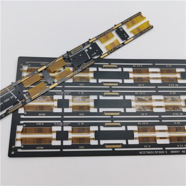Quality 12L Flex And Rigid Flex Pcb Current High With Gold Fingers 200G Optical Module for sale