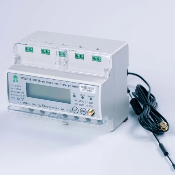 Quality AC/DC Smart Prepaid Energy Meter with GPRS/GSM Communication and LCD Display for 220V 5A 50Hz Power Supply for sale