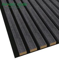 Quality 3 Side Slatted Wood Acoustic Panels Wood Acupanel Wood Veneer for sale