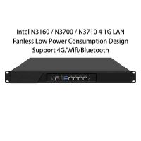 Quality Zynshield 1U Rackmount Redundant Firewall OPNsense PfSense OpenWRT N3160 N3700 4 for sale