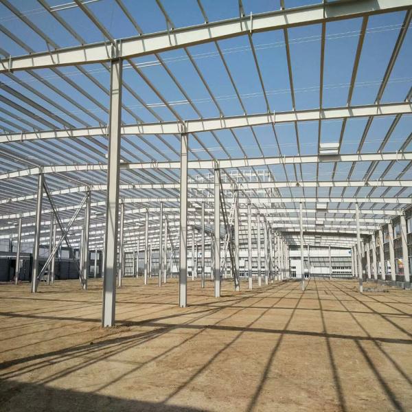 Quality Prefab Steel Frame Building Fire Resistant High Weather Resistance for sale