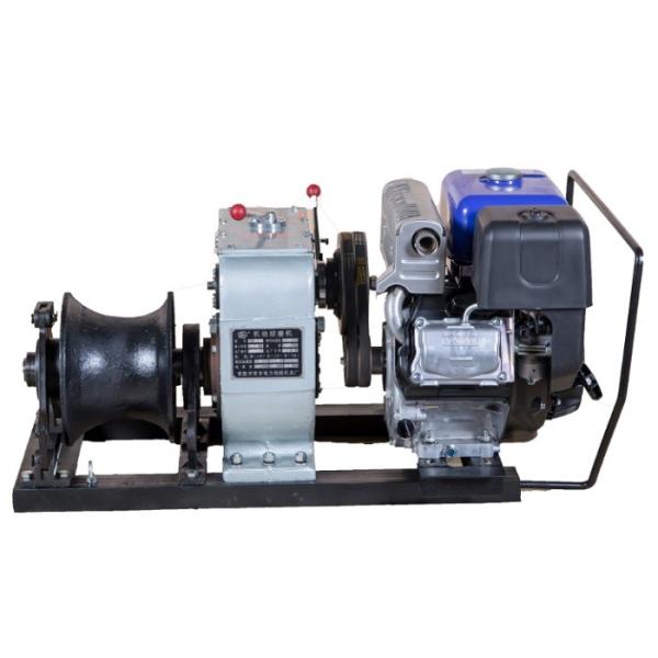 Quality Gasoline Cable Winch Puller Witn Honda / YAMAHA Engine For Power Construction for sale