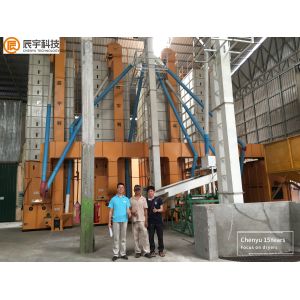 Quality 15 Tons per Batch Cross Flow Type Paddy Dryer machine for sale