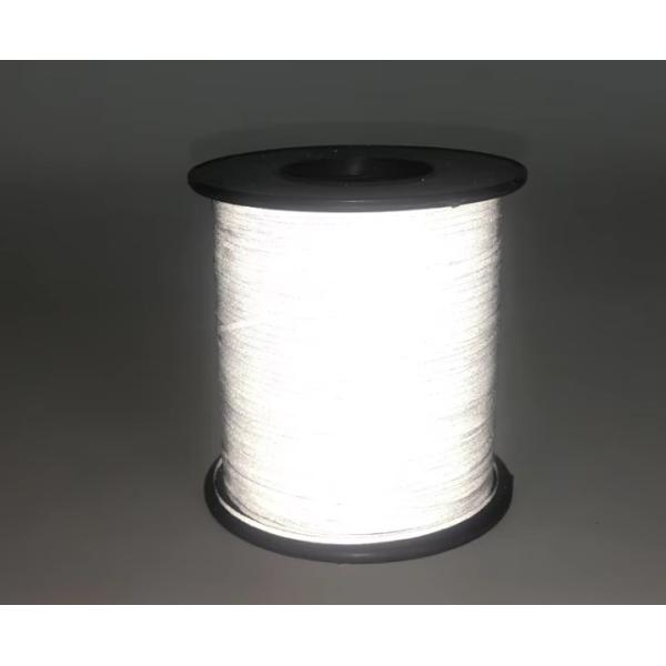 Quality Industrial Sewing Reflective Yarn Silver Reflective Thread For Embroidery Grey for sale