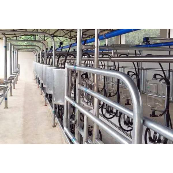 Quality Parallel Quick Release Automatic Cow Milking Parlor Electric Milk Meter for sale