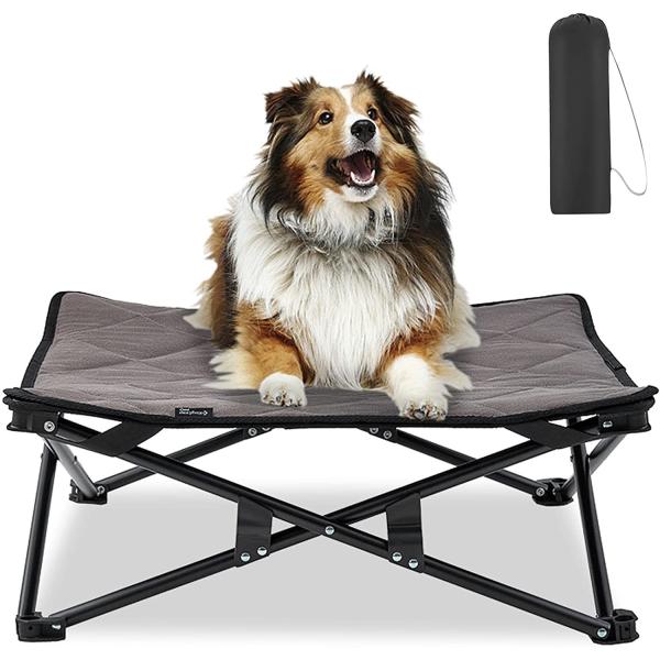 Quality Stable Cooling Washable Mesh Outdoor Travel Dog Bed for sale