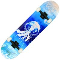 China Aluminum Alloy Paint Skateboard Surface Custom for Beginners factory