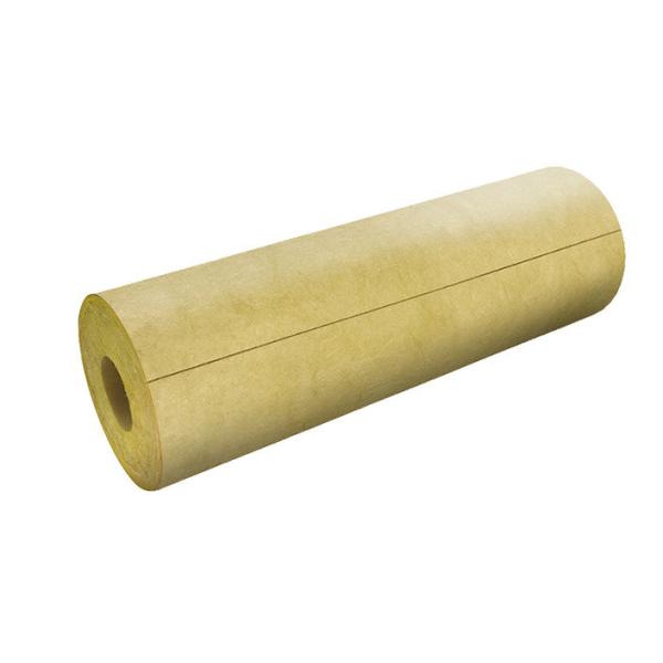 Quality A1 Grade Rockwool Mineral Wool Rockwool Pipe Insulation Fire Resistant for sale