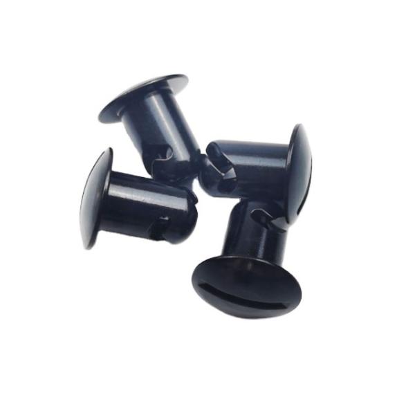 Quality Purpose Replace/Repair Aluminium Black Quarter Turn Dzus Stud 7/16
