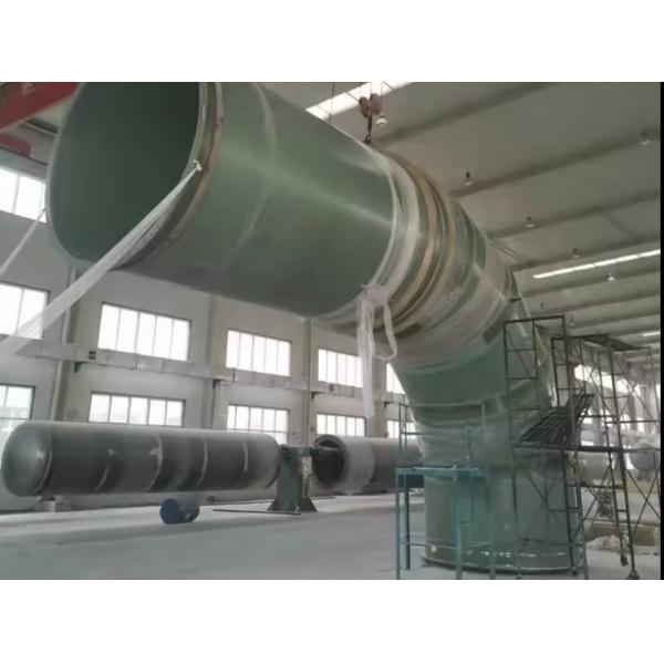 Quality Smooth Round Grp Frp Fiberglass Reinforced Plastic Pipe Winding Pipe 4000mm for sale