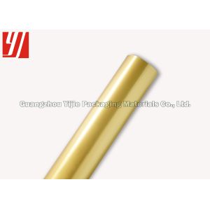 Quality Scratch Resistance 240m Gold Hot Stamping Foil For PVC Labels for sale
