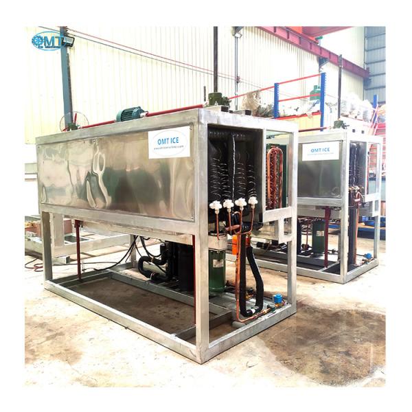 Quality Anti Corrosion Direct Cooling Ice Block Machine Automatically Big Block Ice for sale