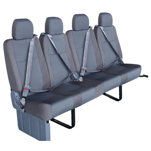 Quality Foldable Bus Passenger Seat , Tourist Bus Seats Replacement 440mm Width for sale