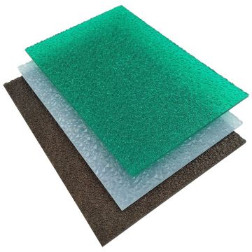 Quality Solid Polycarbonate Frosted Sheet 100% Virgin Material For Roofing for sale