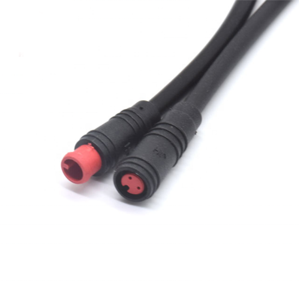 Quality Electric Bicycle Waterproof Plug M8 2Pin 700c Wheels Lithium Battery Power Harness for sale
