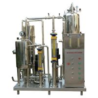 Quality Fully Automatic 1500L/H Soft Drinks Carbonated Drinks Mixer with Mixing Range 1 for sale