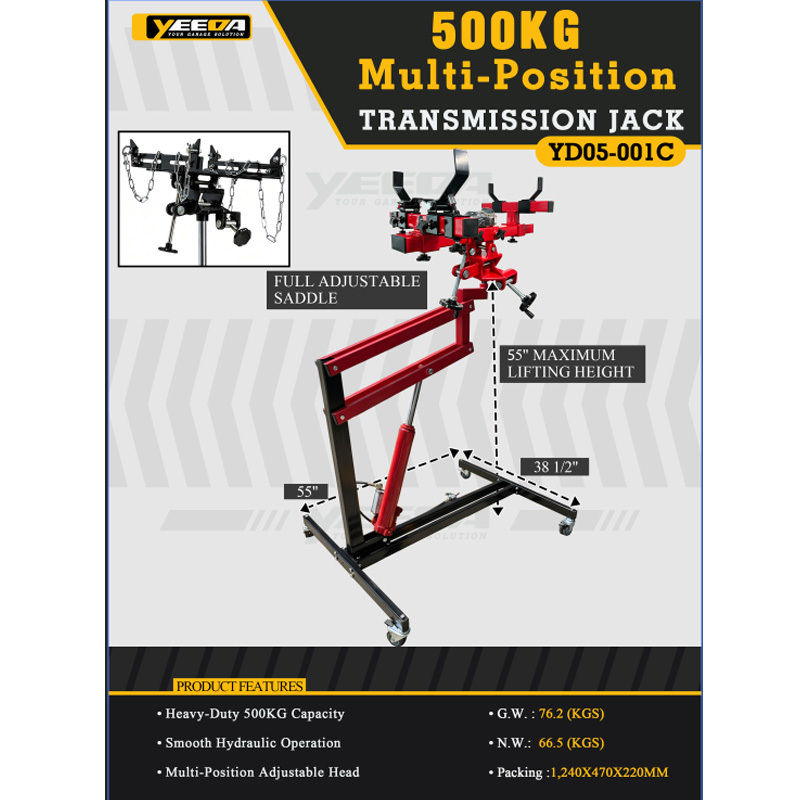 500KG Multi-Position Transmission Jack YD05-001C