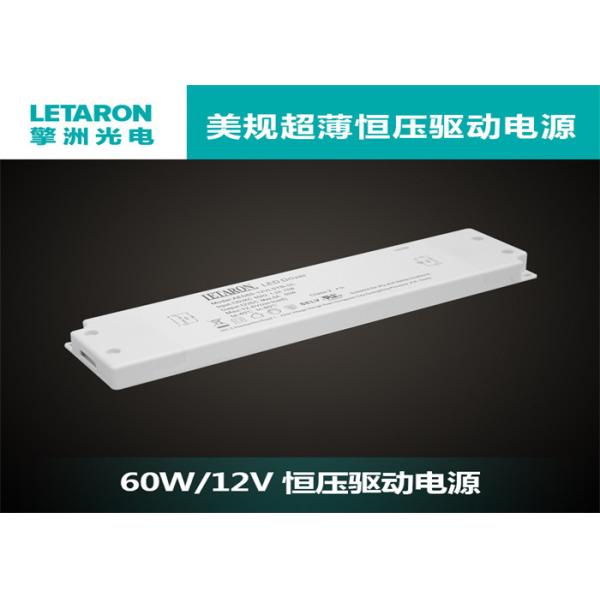 Quality 60W 12V Ultra Slim Led Driver With Over Load And Over Current Protection for sale
